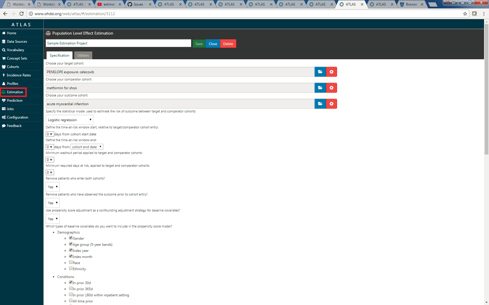 documentation:software:atlas:estimation [Observational Health Data ...