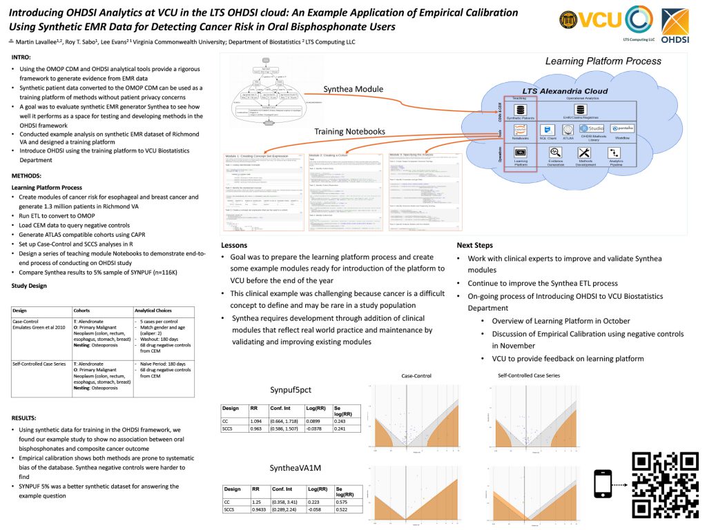 Introducing OHDSI Analytics at VCU in the LTS OHDSI cloud: An Example ...