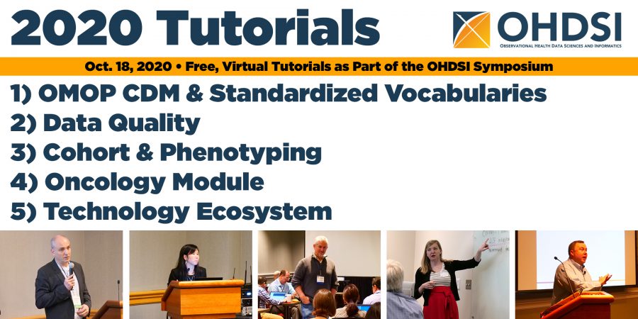 2020 Tutorial Workshops – OHDSI