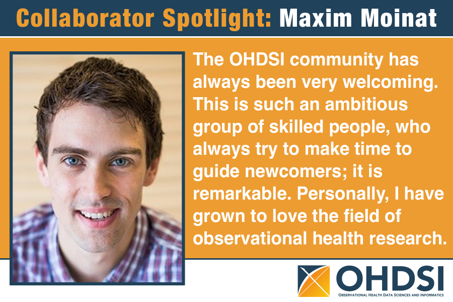 Collaborator Spotlight: Maxim Moinat – OHDSI
