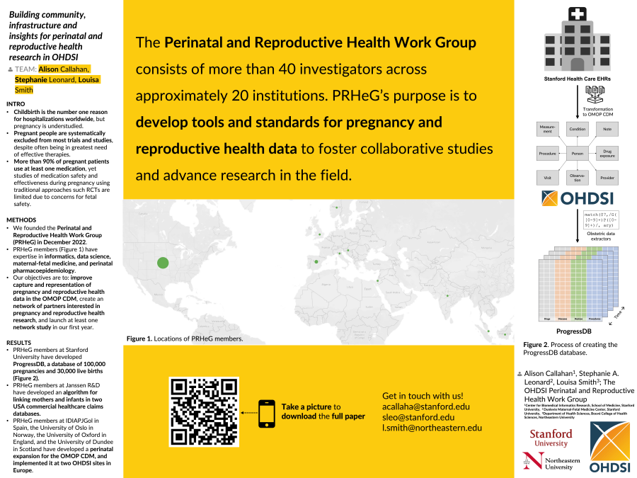Building community, infrastructure, and insights for perinatal and ...