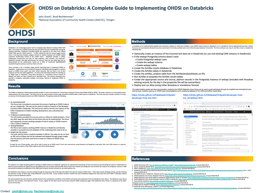 OHDSI on Databricks: A Complete Guide to Implementing OHDSI on Databricks – OHDSI
