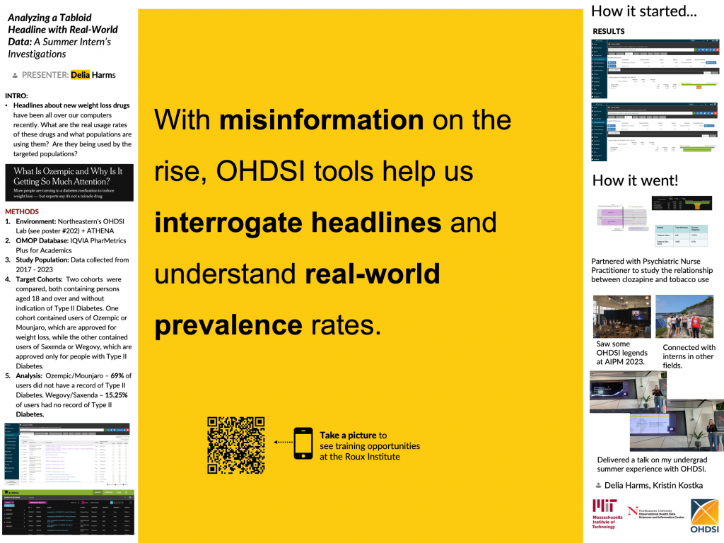 Analyzing a Tabloid Headline with Real-World Data: A Summer Intern’s Investigation – OHDSI