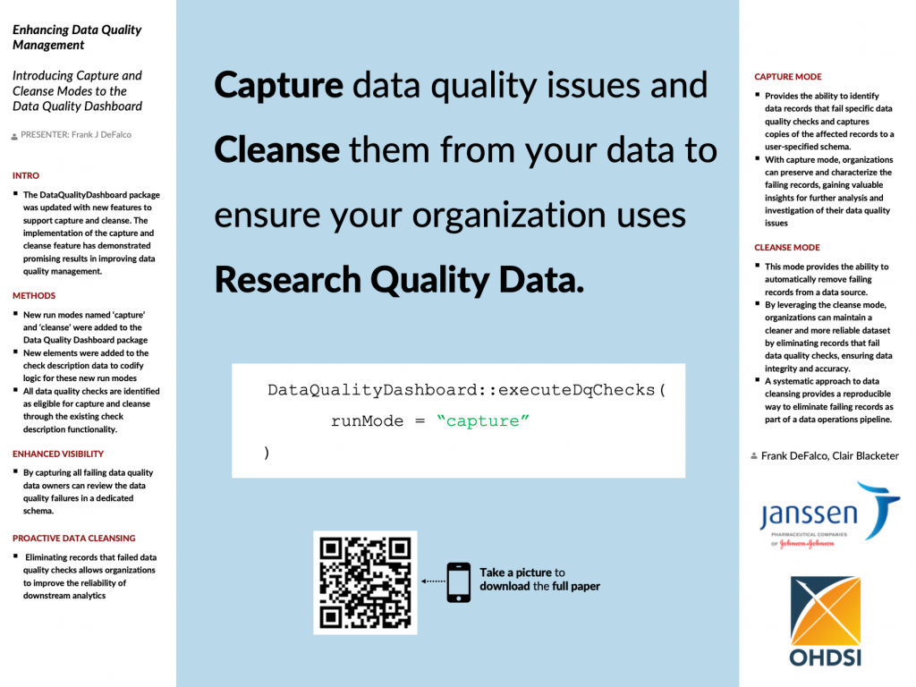 Enhancing Data Quality Management: Introducing Capture and Cleanse Modes to the Data Quality ...